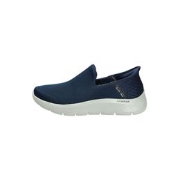 Skechers Sportliche Slipper in Blau | Gr.: 48