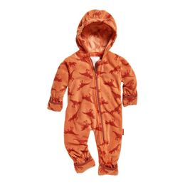 Playshoes Overall Jungen Gr&ouml;&szlig;e 74 ocker / rostrot
