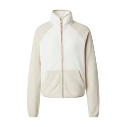 Only Play Funktionsfleecejacke 'ONPJULIE' Damen Gr&ouml;&szlig;e S kitt / wei&szlig;
