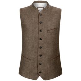 Stockerpoint Trachtenweste Ottavio in braun | Gr.: 48