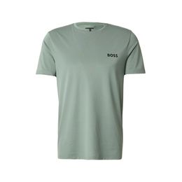 BOSS Funktionsshirt 'TOC' Herren Gr&ouml;&szlig;e M pastellgr&uuml;n / dunkelgr&uuml;n
