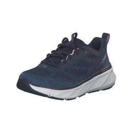Skechers Schn&uuml;rschuhe in NAVY KNIT / PINK TRIM | Gr.: 41