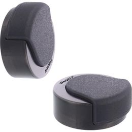 Wagner Boden-/Wandt&uuml;rstopper, LxBxH 39 x 38 x 15 mm, VE 2 Stk, schwarz-matt