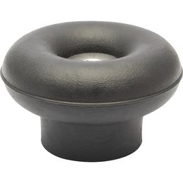 Wagner Bodent&uuml;rstopper, &Oslash; 50 mm, VE 2 Stk, H&ouml;he 30 mm, schwarz
