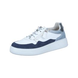 Gabor Sneakers Low in weiss/jeans/silber | Gr.: 39