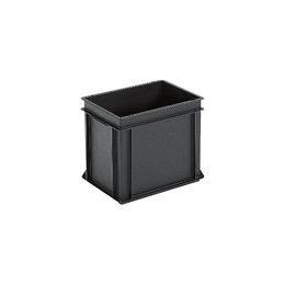 ESD-Stapelbeh&auml;lter, PP, schwarz, LxBxH 400 x 300 x 325 mm, 30 l, VE 2 Stk kaiserkraft