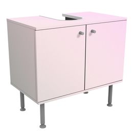 Waschbeckenunterschrank Perlmuttschimmer Mattes Perlmutt Natur