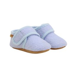 EN FANT Kinder Hausschuh "Baby Wool Slippers" in Blau | Gr.: 17/18