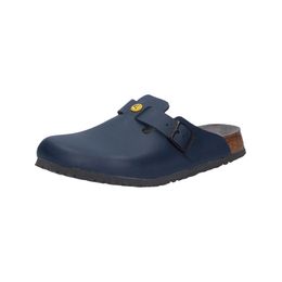 Birkenstock Pantoletten Boston ESD in blau | Gr.: 43