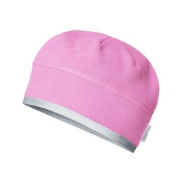 Playshoes Fleece-M&uuml;tze helmgeeignet in Pink | Gr.: 53 cm