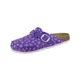 Lico Pantolette "Bioline Clog Kids" in Lila | Gr.: 33