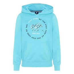 POLO SYLT Hoodie in T&uuml;rkis | Gr.: 146/152