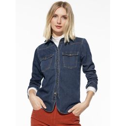 Walbusch Husky Jeansbluse