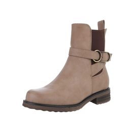 Ital-Design Stiefelette in Hellbraun | Gr.: 38