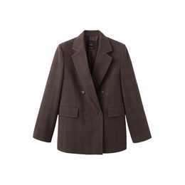 Mango Blazer 'Klimt' Damen Gr&ouml;&szlig;e 54 braun / schwarz