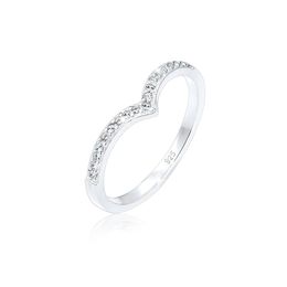 Elli Ring 925 Sterling Silber in Silber | Gr.: 56