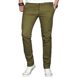 Alessandro Salvarini Jeans ASStredy in Olivgr&uuml;n | Gr.: W30/L34