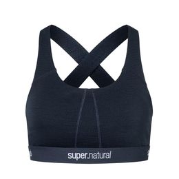 super.natural Merino Bra W FEEL GOOD BRA in blau | Gr.: S