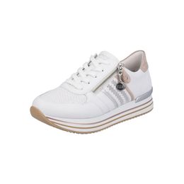 Remonte Sneaker in Wei&szlig;/Beige | Gr.: 41