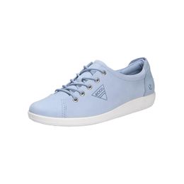 Ecco Schn&uuml;rschuh SOFT 2.0 in blau | Gr.: 42