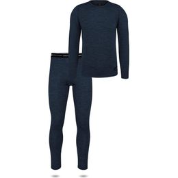 Normani Outdoor Sports Herren Merino Unterwäsche-Set Melbourne/Sydney in Navy | Gr.: 3XL