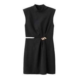 Mango Kleid 'VANE' Damen Gr&ouml;&szlig;e 36 schwarz Winterkleid