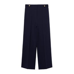 Mango Pleated Pants 'GIOIA' female Blue size 54