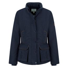 Horseware Wachsjacke Newmarket blau Damen M