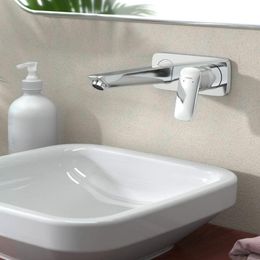 Hansgrohe Logis Waschtischarmatur, Wandmontage, 71220000,