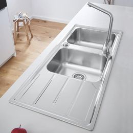 Grohe K500 K&uuml;chensp&uuml;le, 31588SD0, 80 -S 116/50 2.0 rev