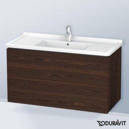 Duravit L-Cube Waschtischunterschrank, 2 Ausz&uuml;ge, LC626606969,