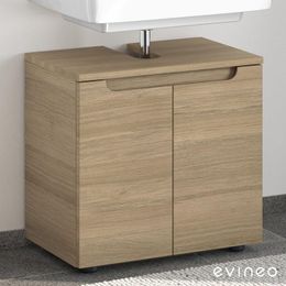 evineo ineo5 Unterschrank B: 60 cm, 2 T&uuml;ren, mit Griffmulde, ohne Waschtischanbindung, BE0313OA,