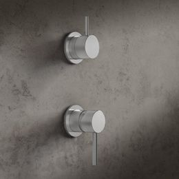 Mariner Logica Inox Edelstahl-Wannen/Brausearmatur f&uuml;r 2-3 Verbraucher, inklusive Grundk&ouml;rper, DEX0030-IN+DEX1002-IN+LOX1000-IN+INT0037-IN,