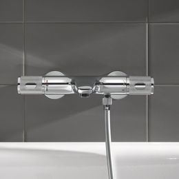 Grohe Precision Feel Aufputz-Wannenarmatur mit Thermostat, 34788000,