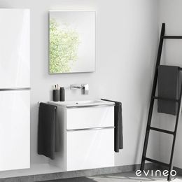 Duravit ME by Starck Schrank mit Waschtisch, mit Spiegel, 23366300601+BE0265WH+BEA009MI,