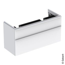 Geberit Smyle Square Waschtischunterschrank, 2 Ausz&uuml;ge, 500356001,