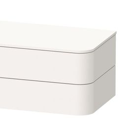 Duravit Happy D.2 Konsole mit Waschtischunterschrank, 4 Ausz&uuml;ge, HP031HL2222+HP4973L2222#236060,