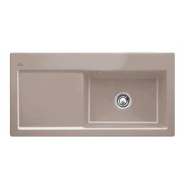 Villeroy & Boch Villeroy & Boch Subway 60 XL K&uuml;chensp&uuml;le mit Abtropffl&auml;che, 671901TRHL124,