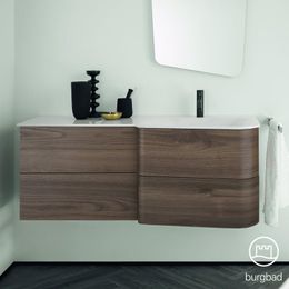 Burgbad Badu Schrank mit Waschtisch, 4 Ausz&uuml;ge, SFUG122RF3700C0001G0196,