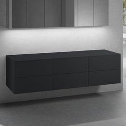 neoro n50 Unterschrank B: 180 cm mit 6 Ausz&uuml;gen, 3#BN0421BM+BN0409BM,