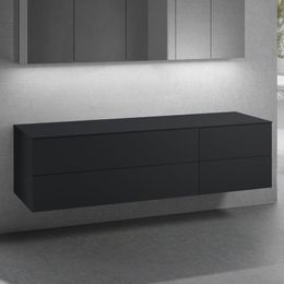neoro n50 Unterschrank B: 180 cm mit 4 Ausz&uuml;gen, BN0424BM+BN0421BM+BN0409BM,