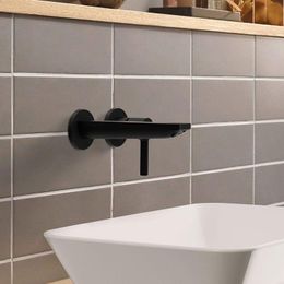 Hansgrohe LivaFine Waschtischarmatur, Wandmontage, 72500670,