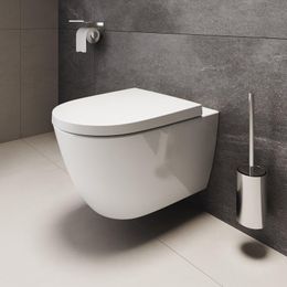 Laufen CADA Toilette wandhängend mit Silent Flush, H821CD14000001,