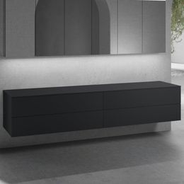 neoro n50 Unterschrank B: 240 cm mit 4 Ausz&uuml;gen, 2#BN0424BM+BN0407BM,
