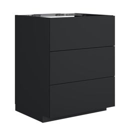 neoro n50 Unterschrank B: 60 cm mit 3 Ausz&uuml;gen, BN0451BM,