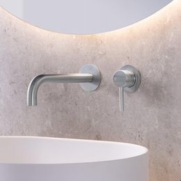 Mariner Logica Wand-Waschtischarmatur Ausladung 250 mm, f&uuml;r smart Grundk&ouml;rper, LOG1111-CS+BOT0258-CS,