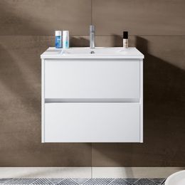 RIHO Porto Schrank mit Waschtisch, 2 Ausz&uuml;ge, F014003DP0+W018004005,