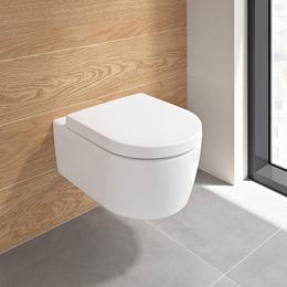 Villeroy & Boch Villeroy & Boch Embrace Wand-WC mit DirectFlush, 5C24R0RW,