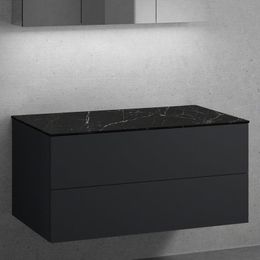 neoro n50 Unterschrank B: 100 cm mit 2 Ausz&uuml;gen, BN0423BM+BN0403C2,