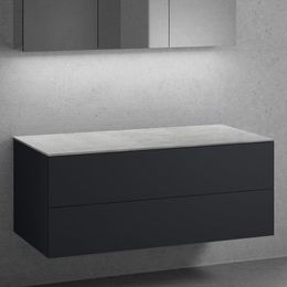 neoro n50 Unterschrank B: 120 cm mit 2 Ausz&uuml;gen, BN0424BM+BN0404C3,